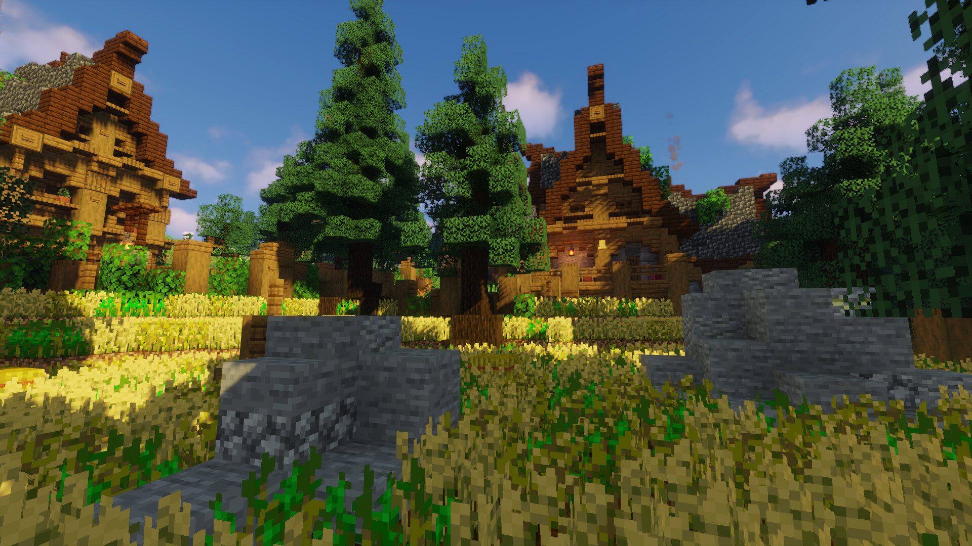 Estrald - A Medieval / Nordic Farming & Logging Village Minecraft Map