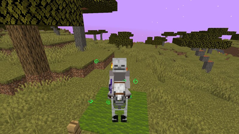 working ghost rider with the horse Minecraft Map