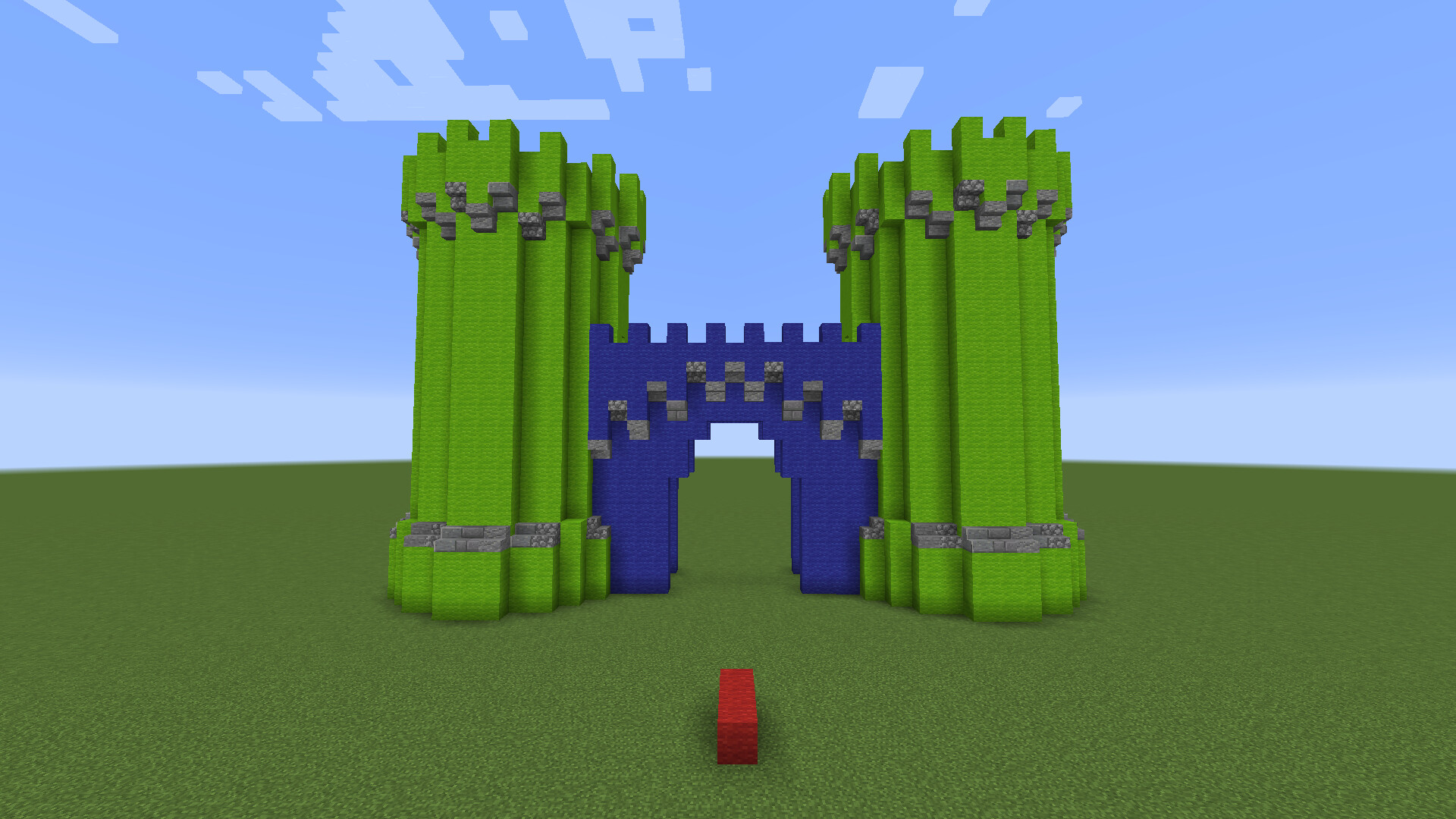 Random castle Minecraft Map