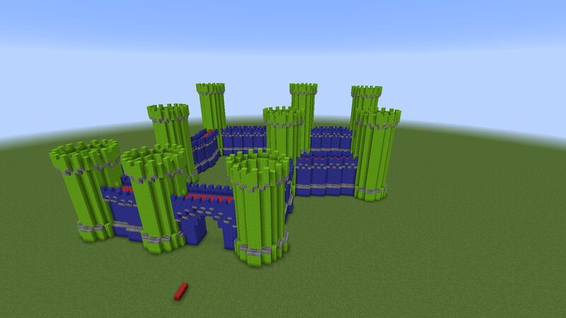 Random castle Minecraft Map