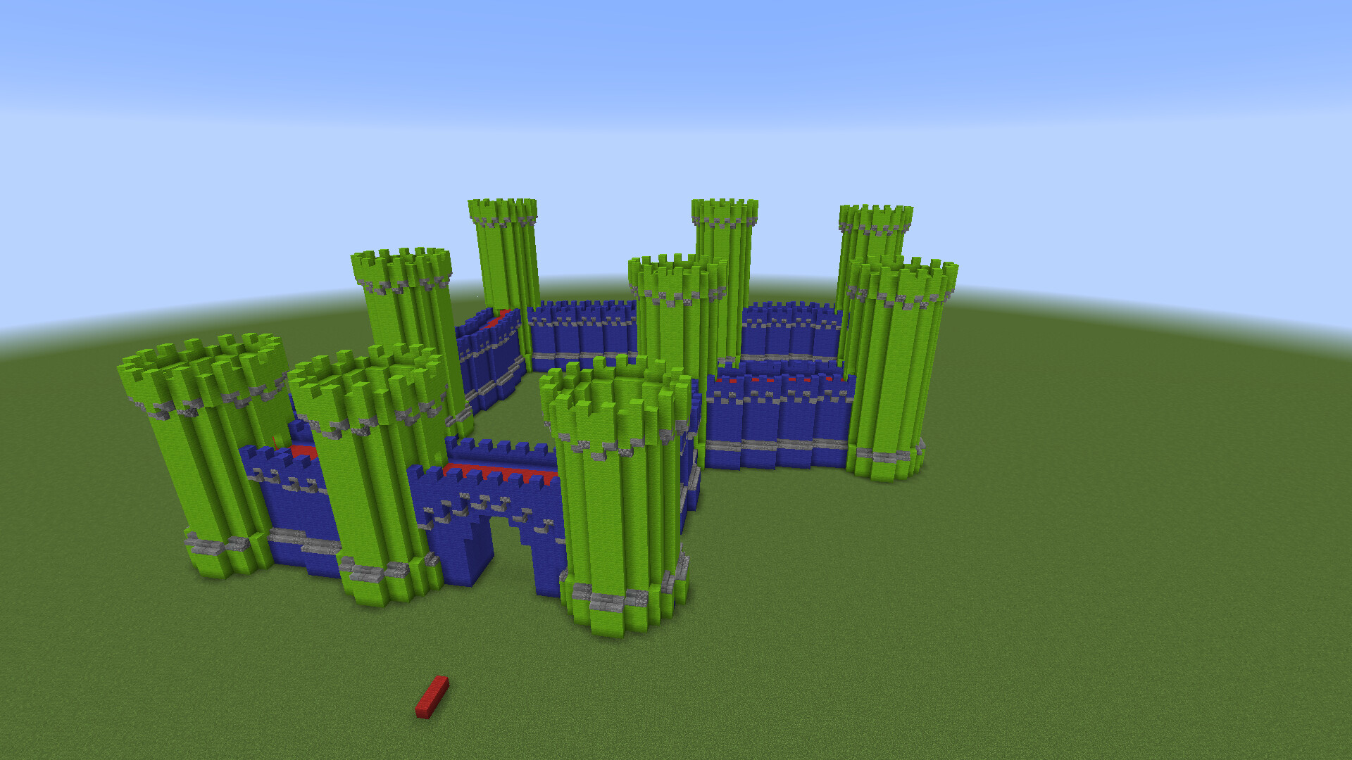 Random castle Minecraft Map