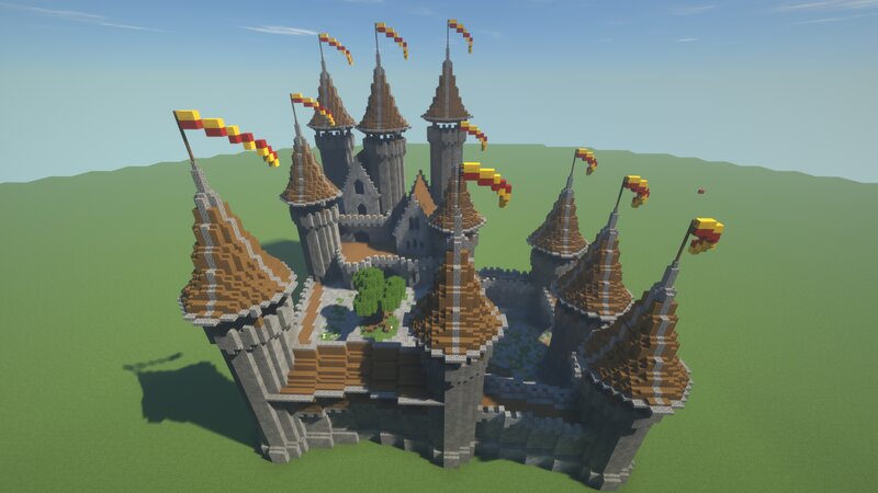 Random castle Minecraft Map