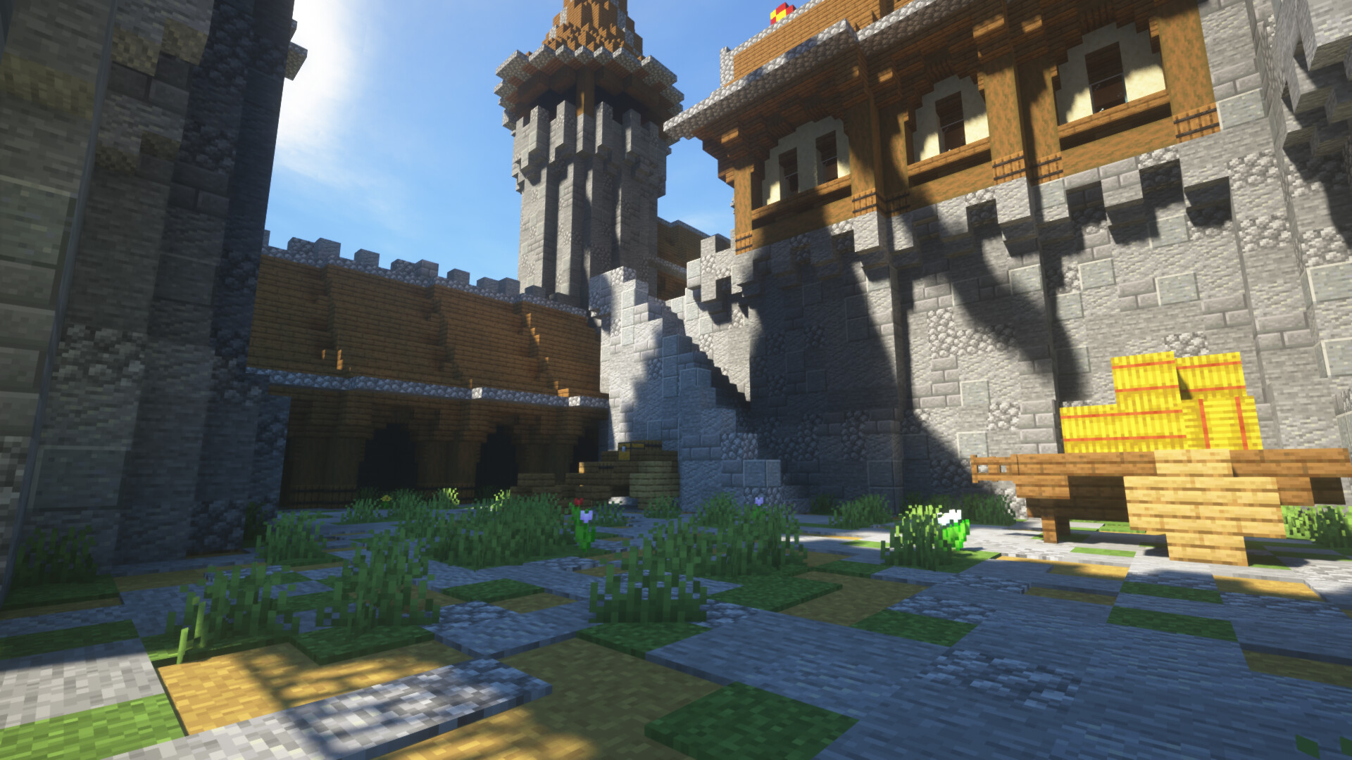 Random castle Minecraft Map