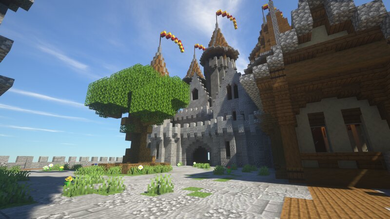 Random castle Minecraft Map