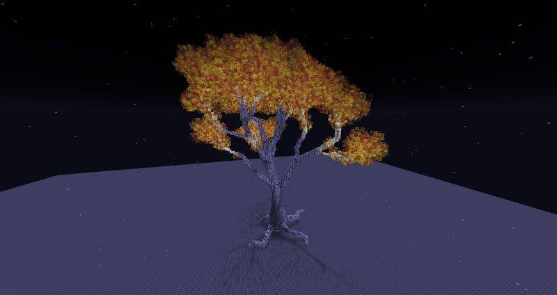 Autumn tree Minecraft Map