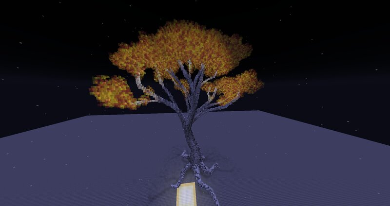 Autumn tree Minecraft Map