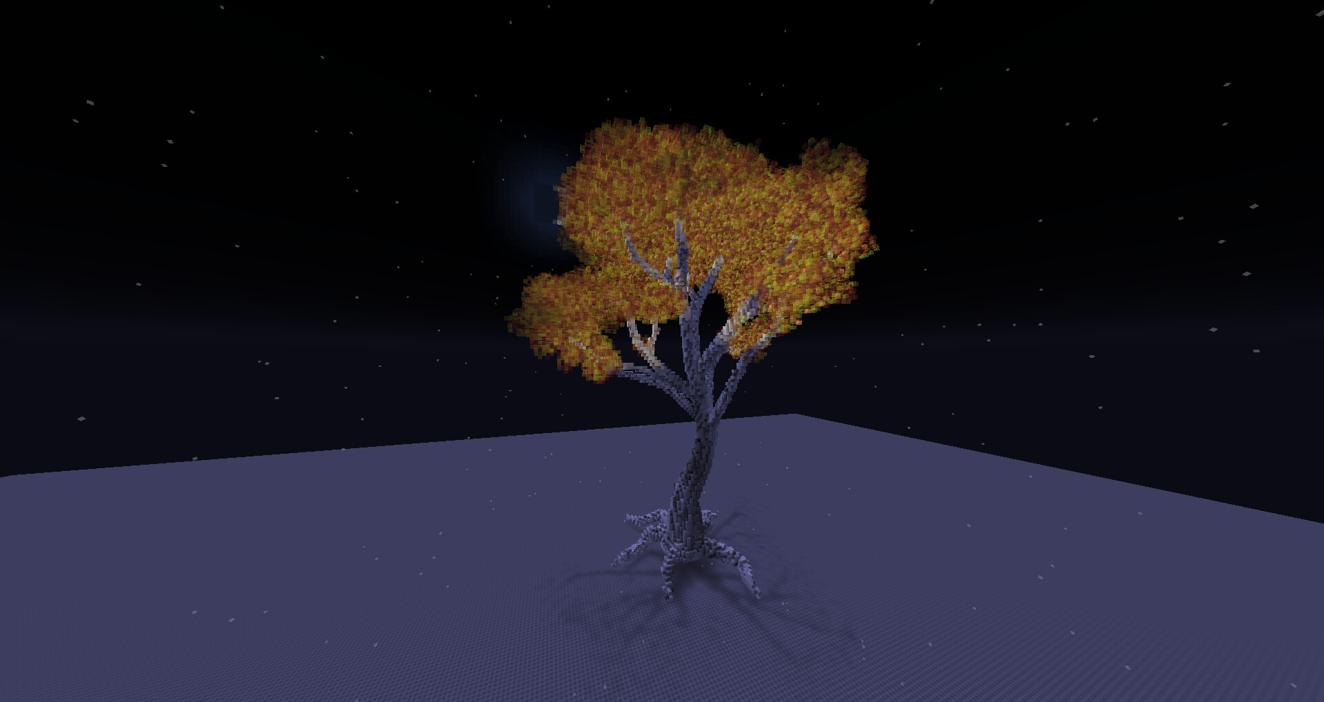 Autumn tree Minecraft Map