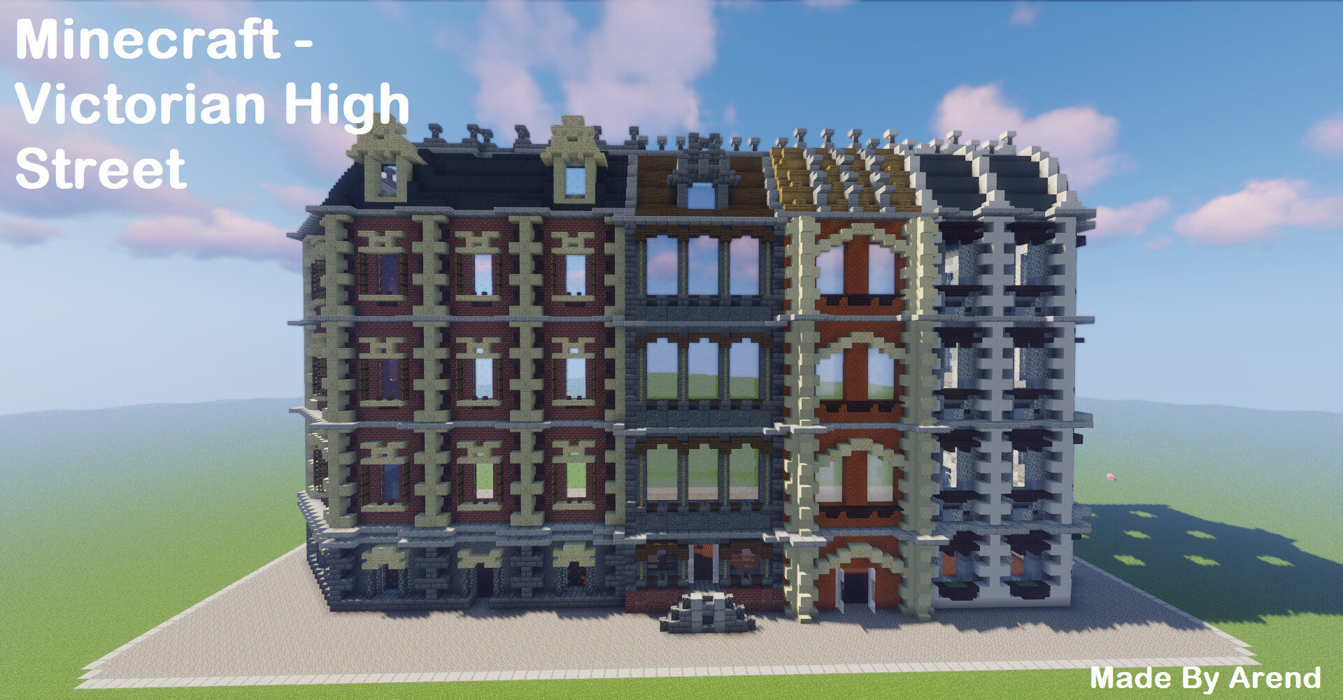 Victorian High Street Minecraft Map
