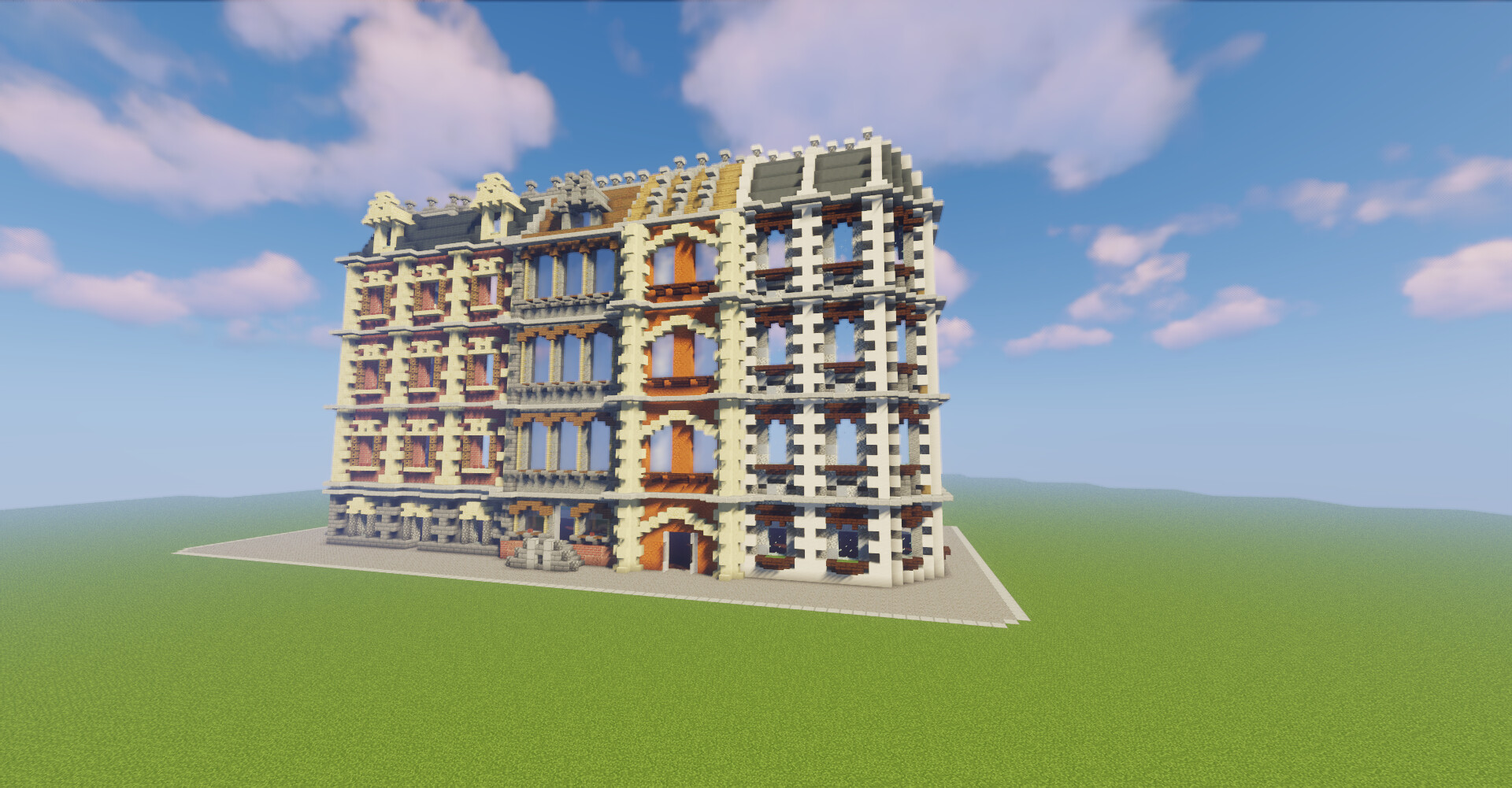 Victorian High Street Minecraft Map