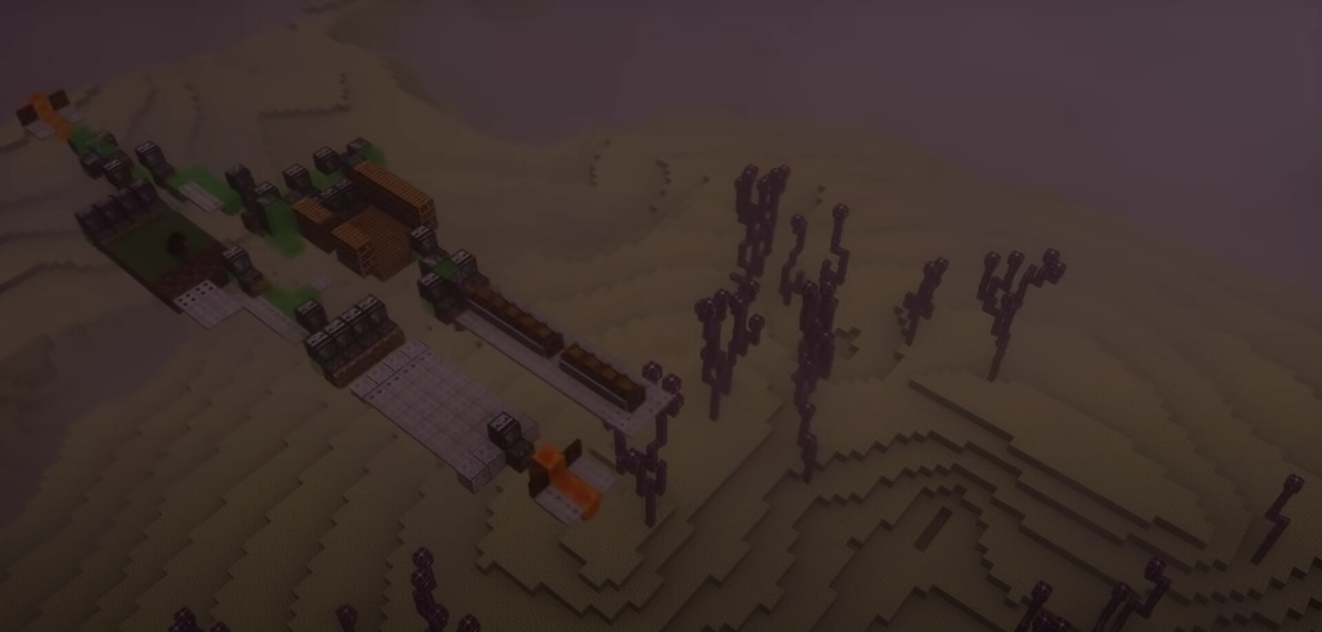 FLYING BASE! Minecraft Map