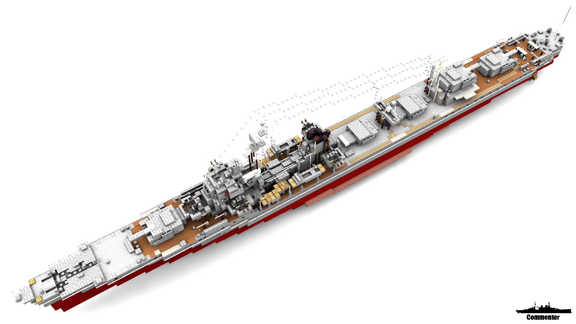 IJN Hayate 1:1 Scale ft. Rehmphy Minecraft Map