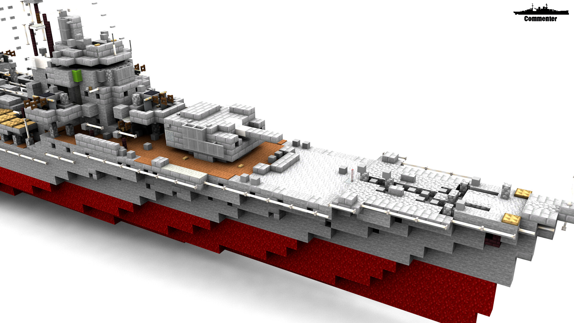 IJN Hayate 1:1 Scale ft. Rehmphy Minecraft Map