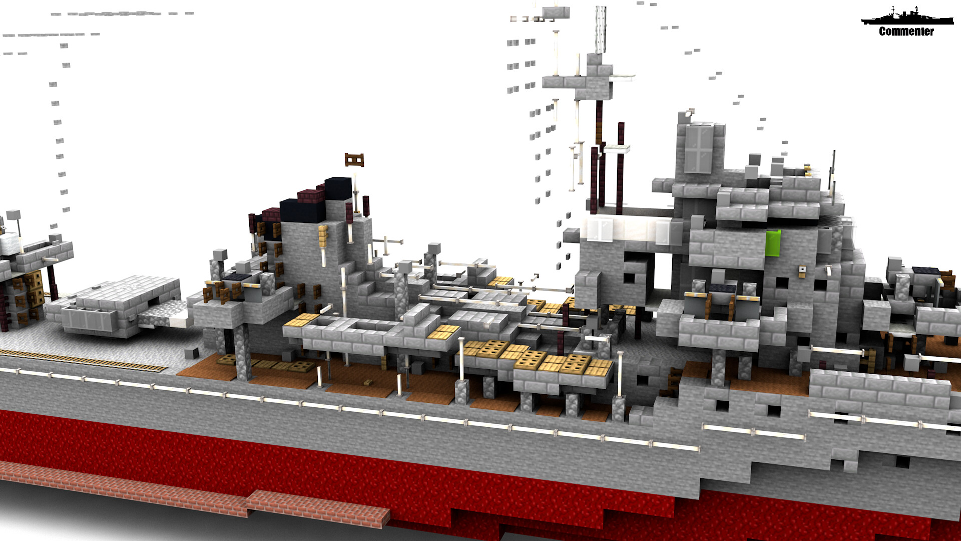 IJN Hayate 1:1 Scale ft. Rehmphy Minecraft Map