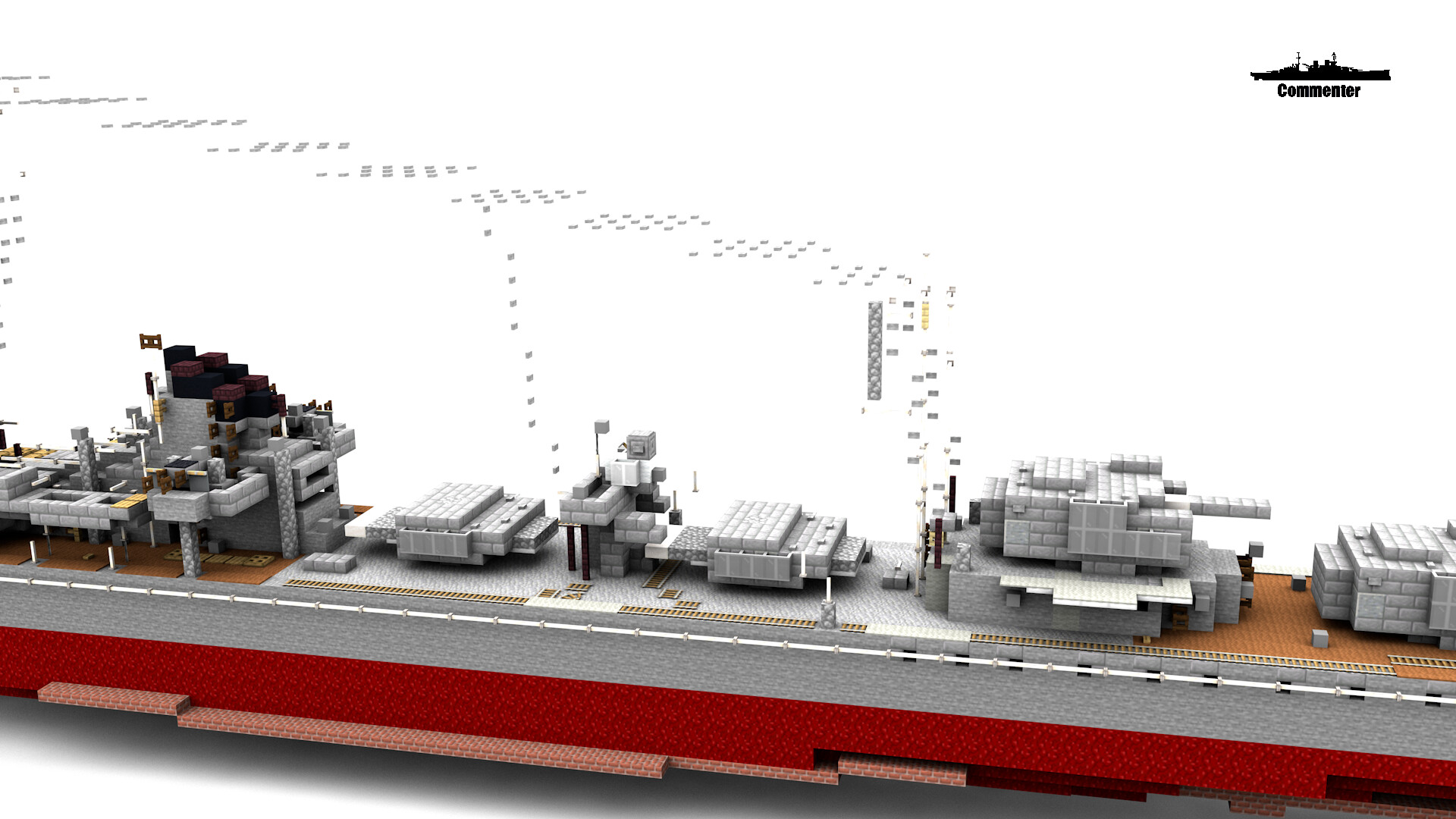 IJN Hayate 1:1 Scale ft. Rehmphy Minecraft Map