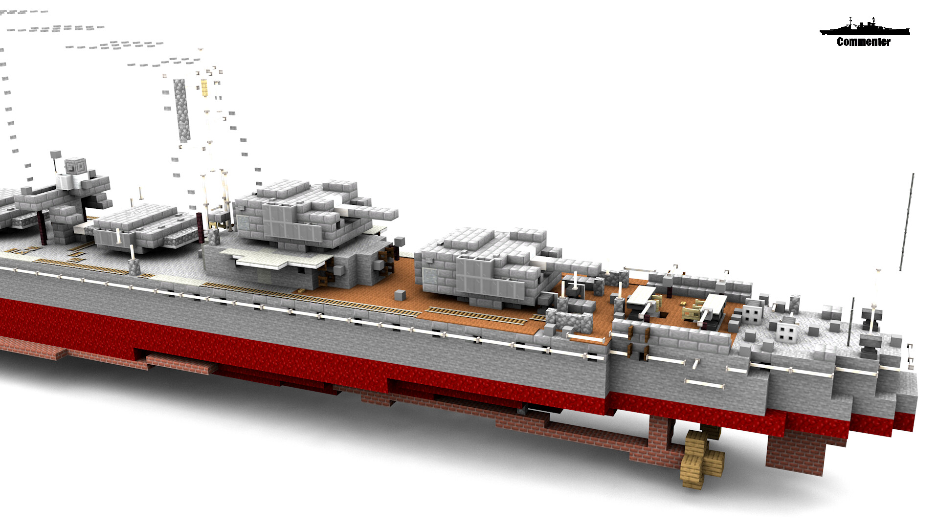 IJN Hayate 1:1 Scale ft. Rehmphy Minecraft Map