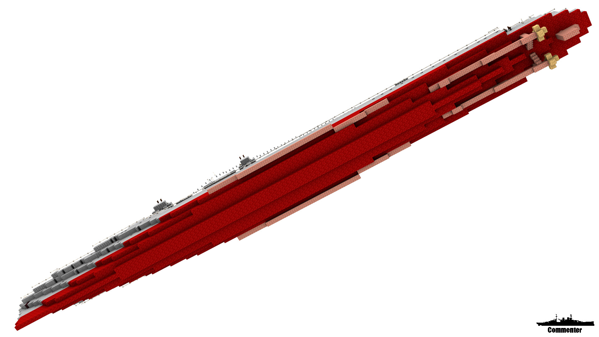 IJN Hayate 1:1 Scale ft. Rehmphy Minecraft Map