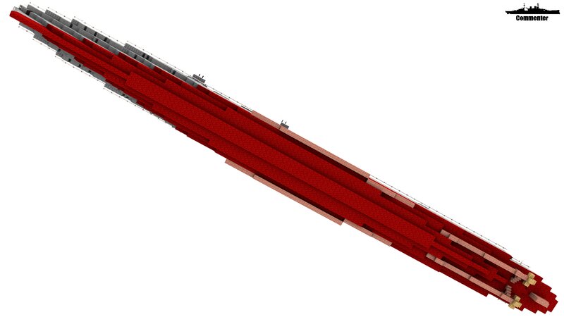 IJN Hayate 1:1 Scale ft. Rehmphy Minecraft Map