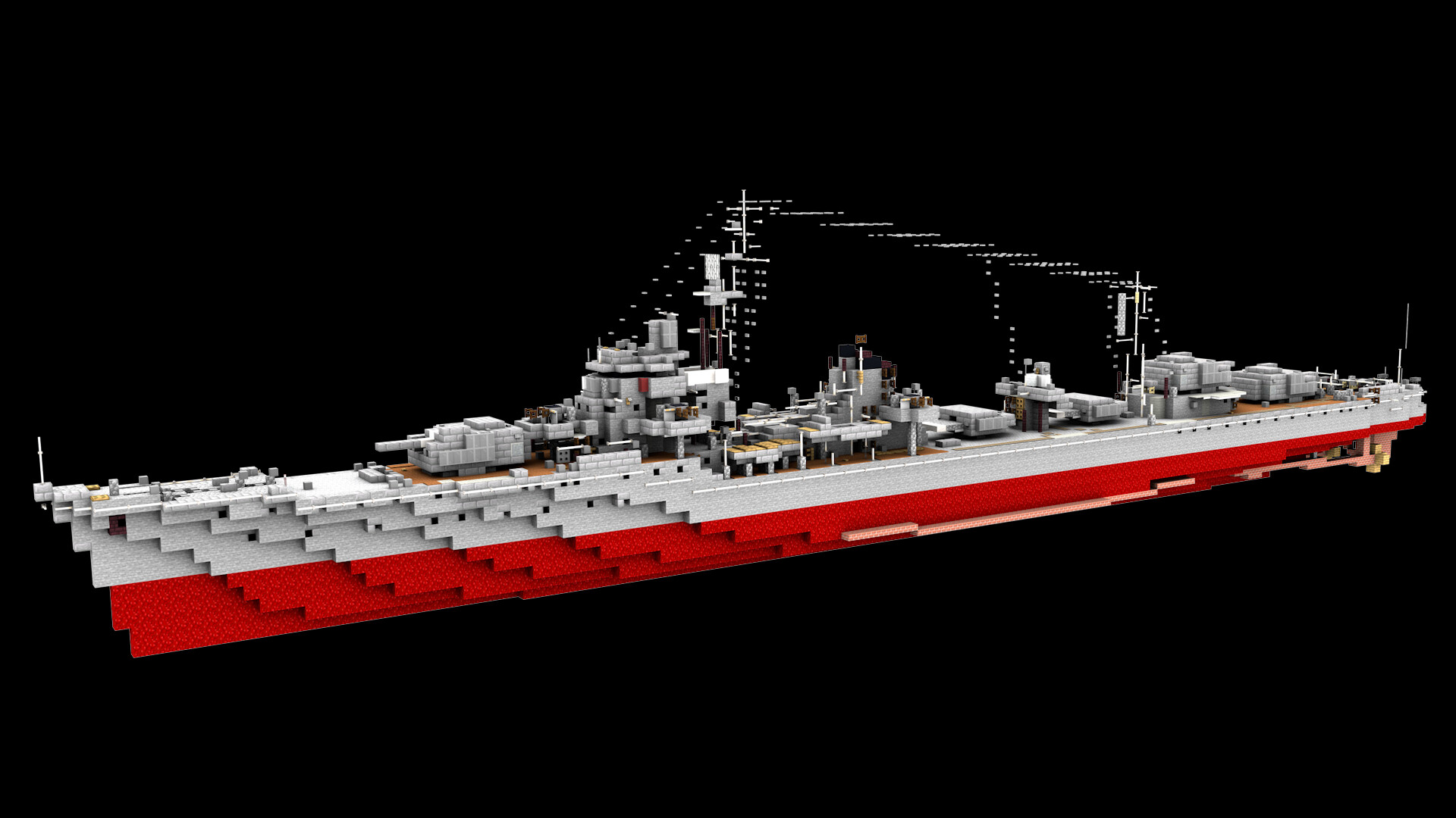 IJN Hayate 1:1 Scale ft. Rehmphy Minecraft Map