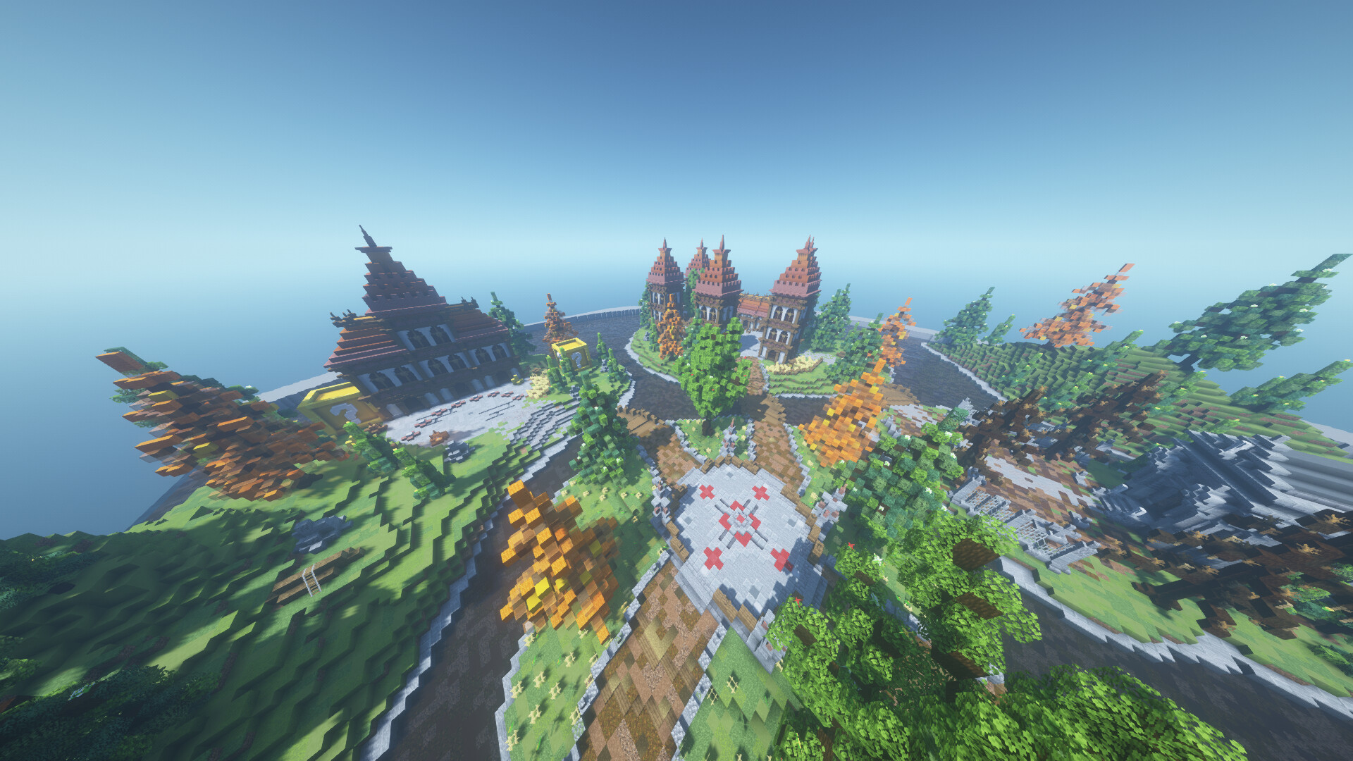 A little fantasy spawn Minecraft Map