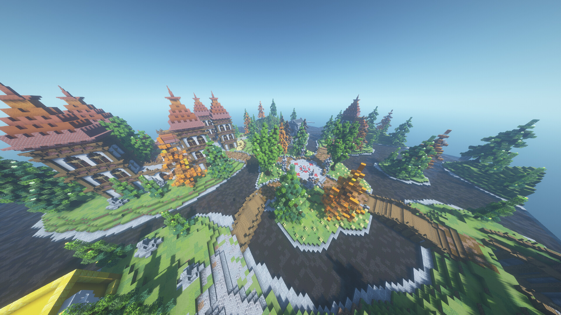 A little fantasy spawn Minecraft Map