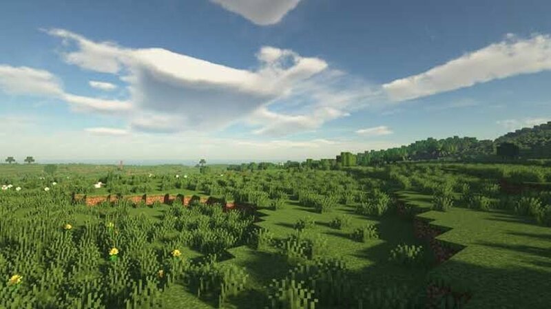 Open wild early demo Minecraft Map