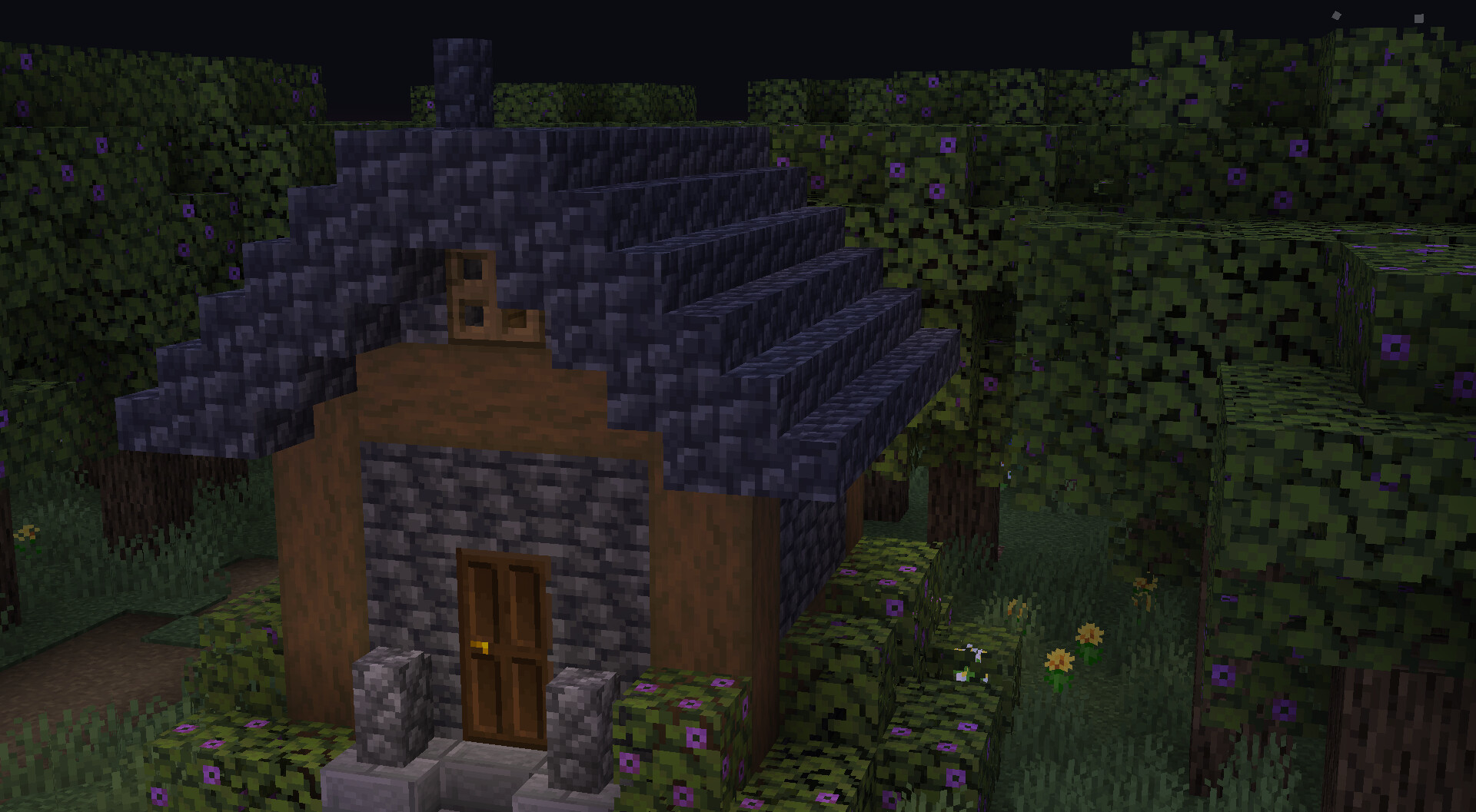 A house in the woods Minecraft Map