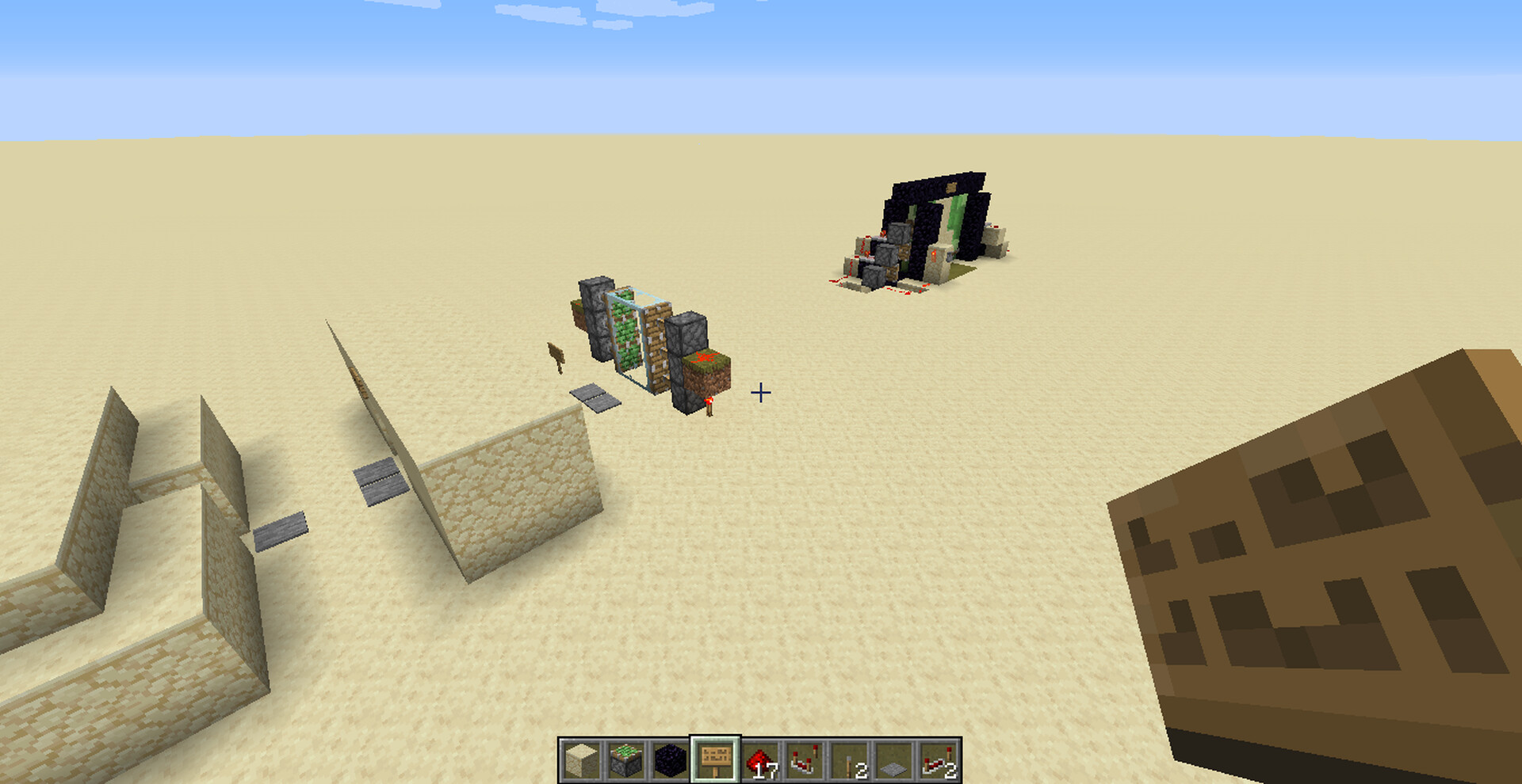 the 4 redstone doors Minecraft Map