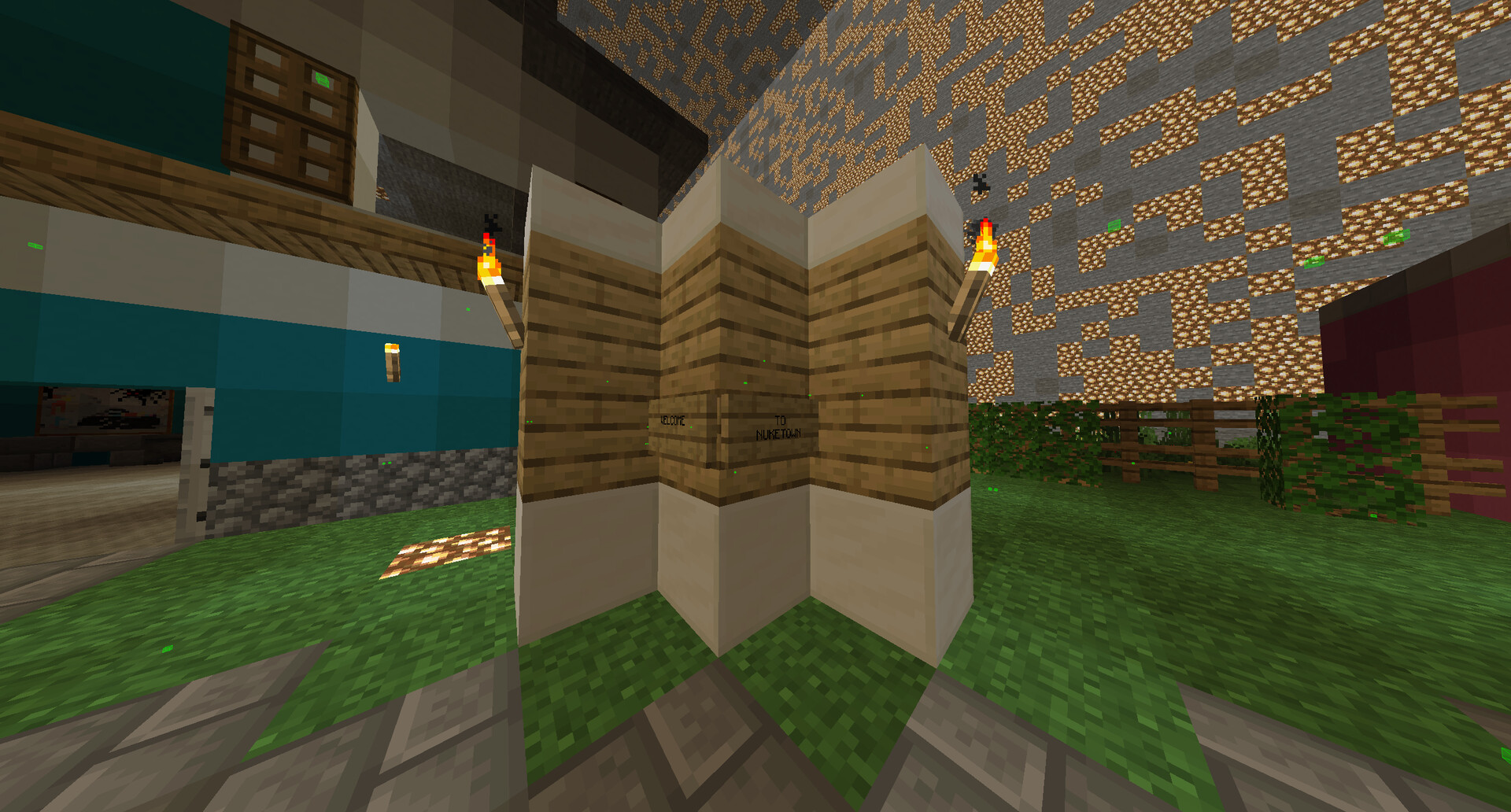 Nuketown - Mob Arena [MC Schematic] Minecraft Map