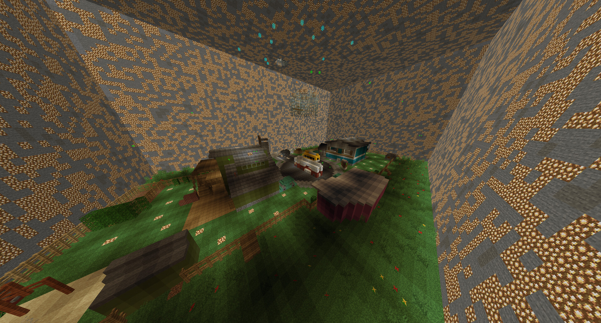 Nuketown - Mob Arena [MC Schematic] Minecraft Map