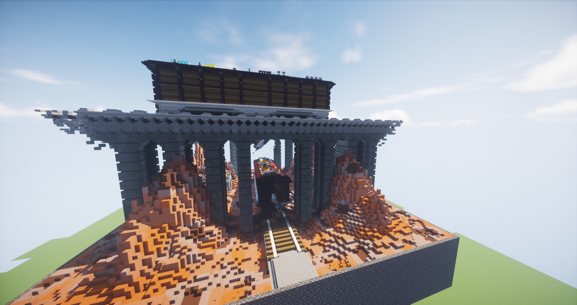 Train Tracks KOTH | 1.8+ Minecraft Map