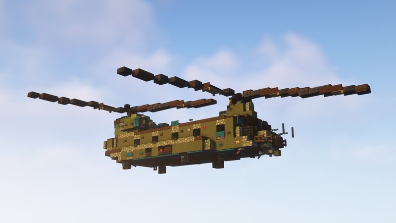 RAF Boeing Chinook HC3 (MH-47E) Minecraft Map