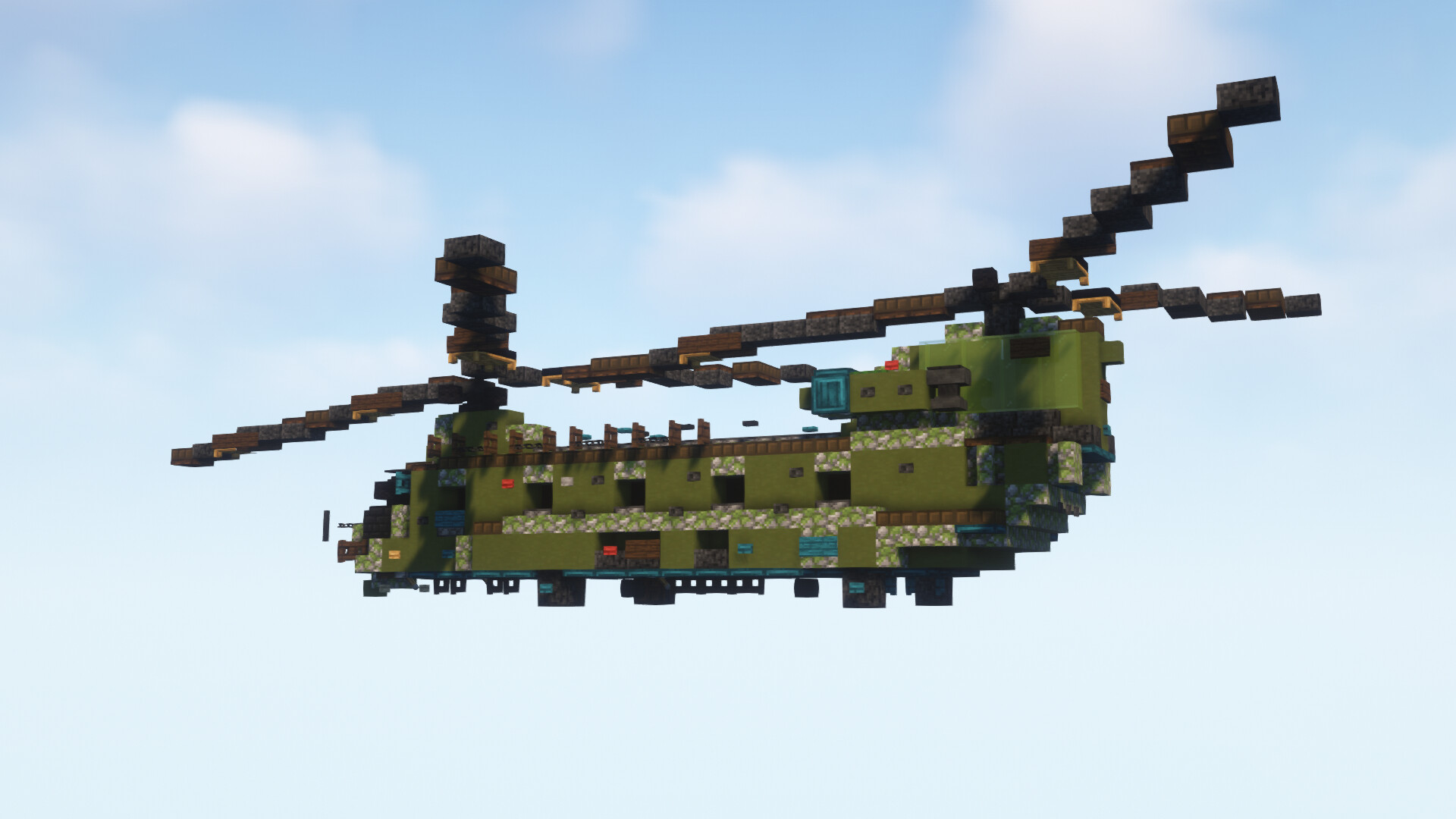 RAF Boeing Chinook HC3 (MH-47E) Minecraft Map