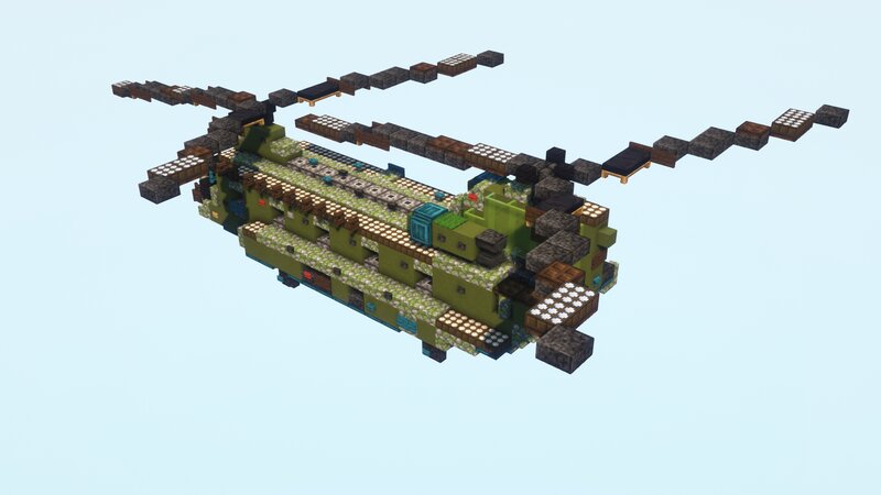 RAF Boeing Chinook HC3 (MH-47E) Minecraft Map
