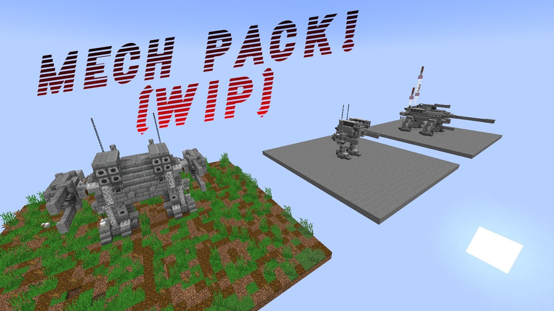 MECH PACK! (WIP!) Minecraft Map