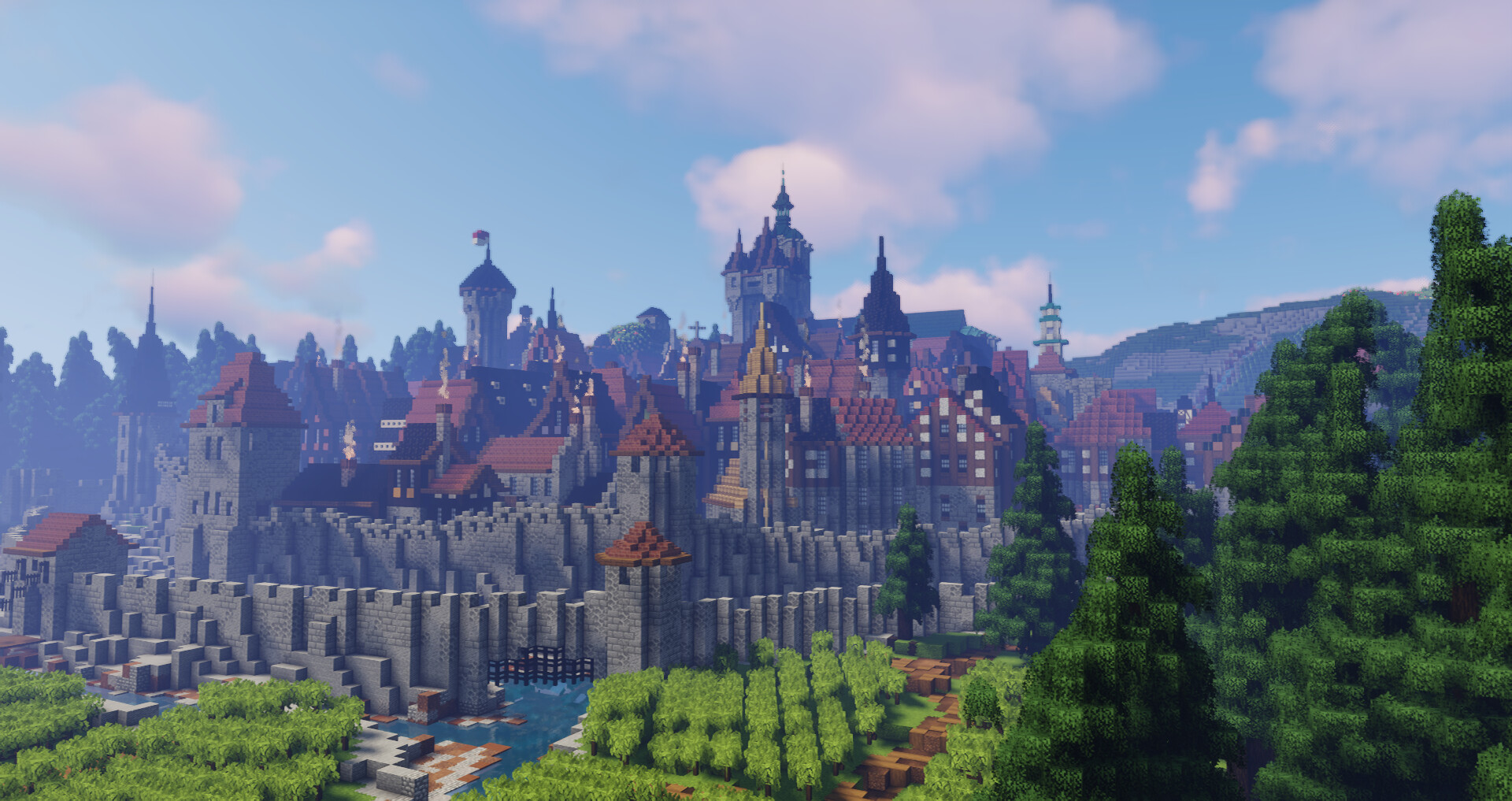 [DOWNLOAD] My Medieval City on Minecraft! + Cinematic Minecraft Map
