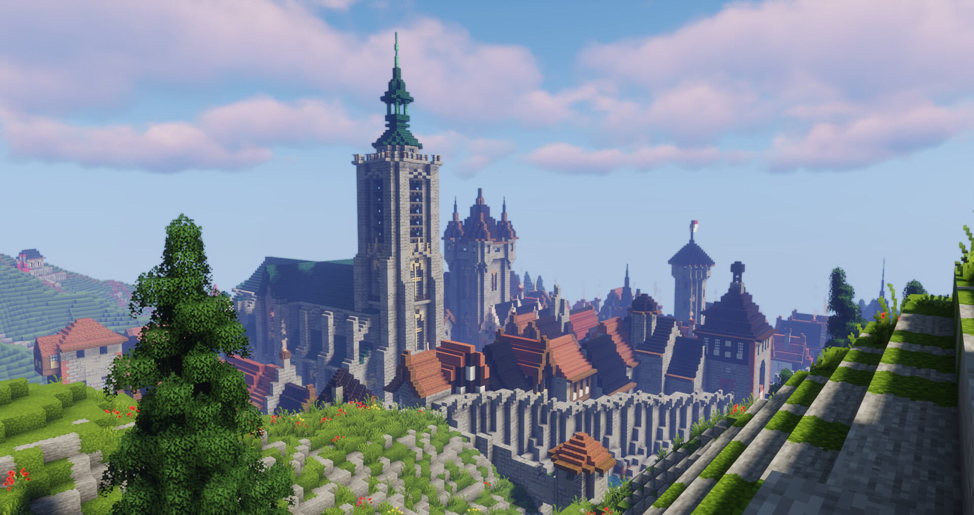 [DOWNLOAD] My Medieval City on Minecraft! + Cinematic Minecraft Map