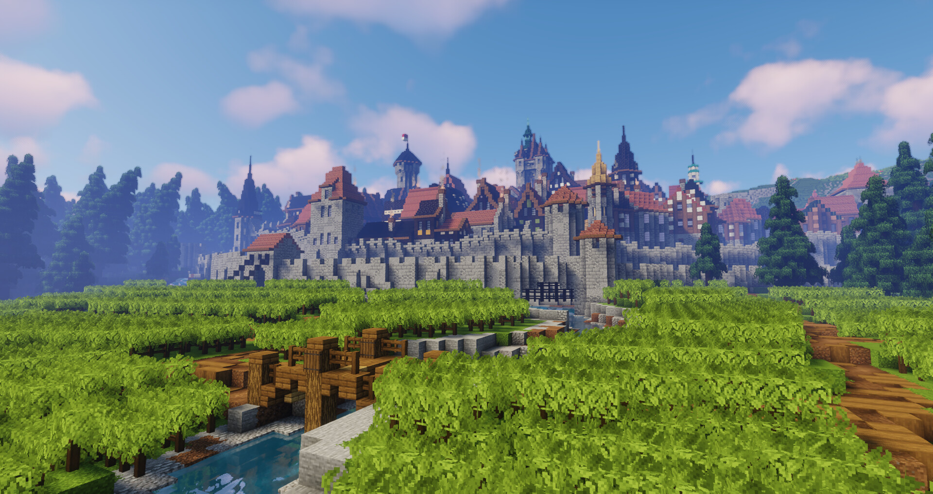 [DOWNLOAD] My Medieval City on Minecraft! + Cinematic Minecraft Map