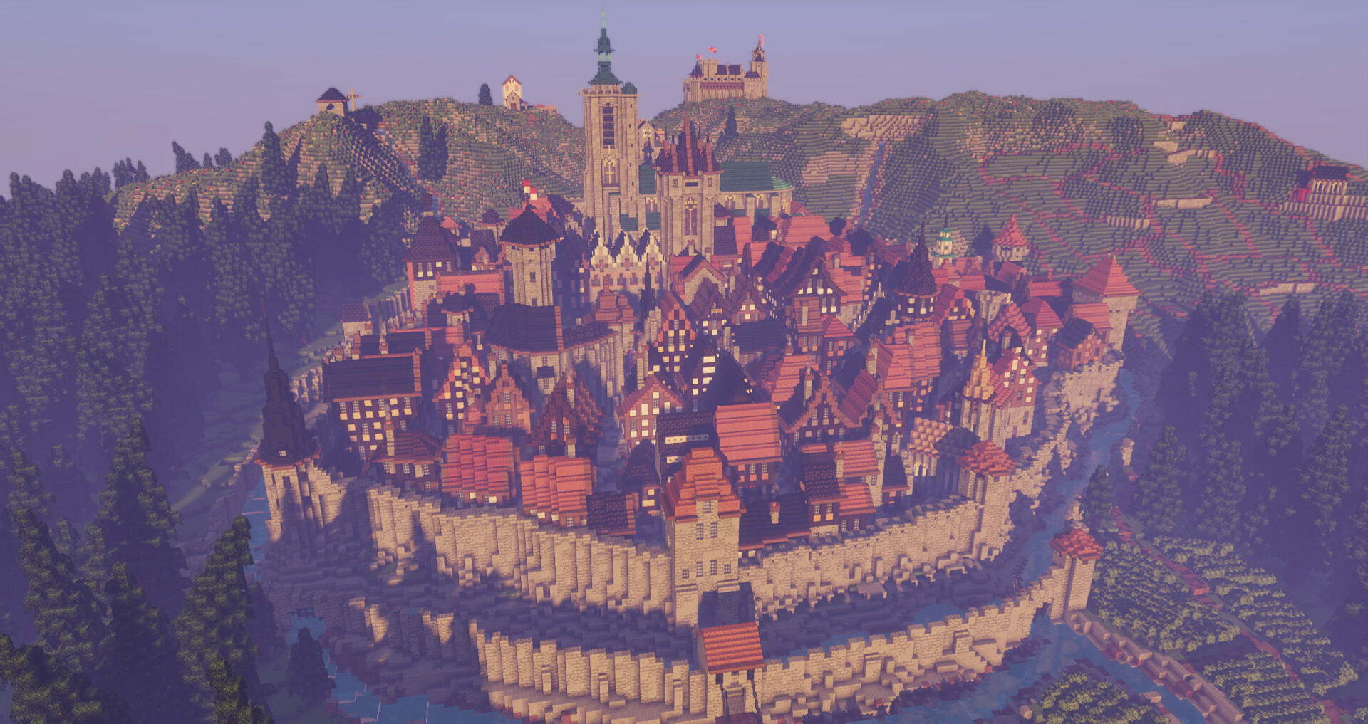 [DOWNLOAD] My Medieval City on Minecraft! + Cinematic Minecraft Map