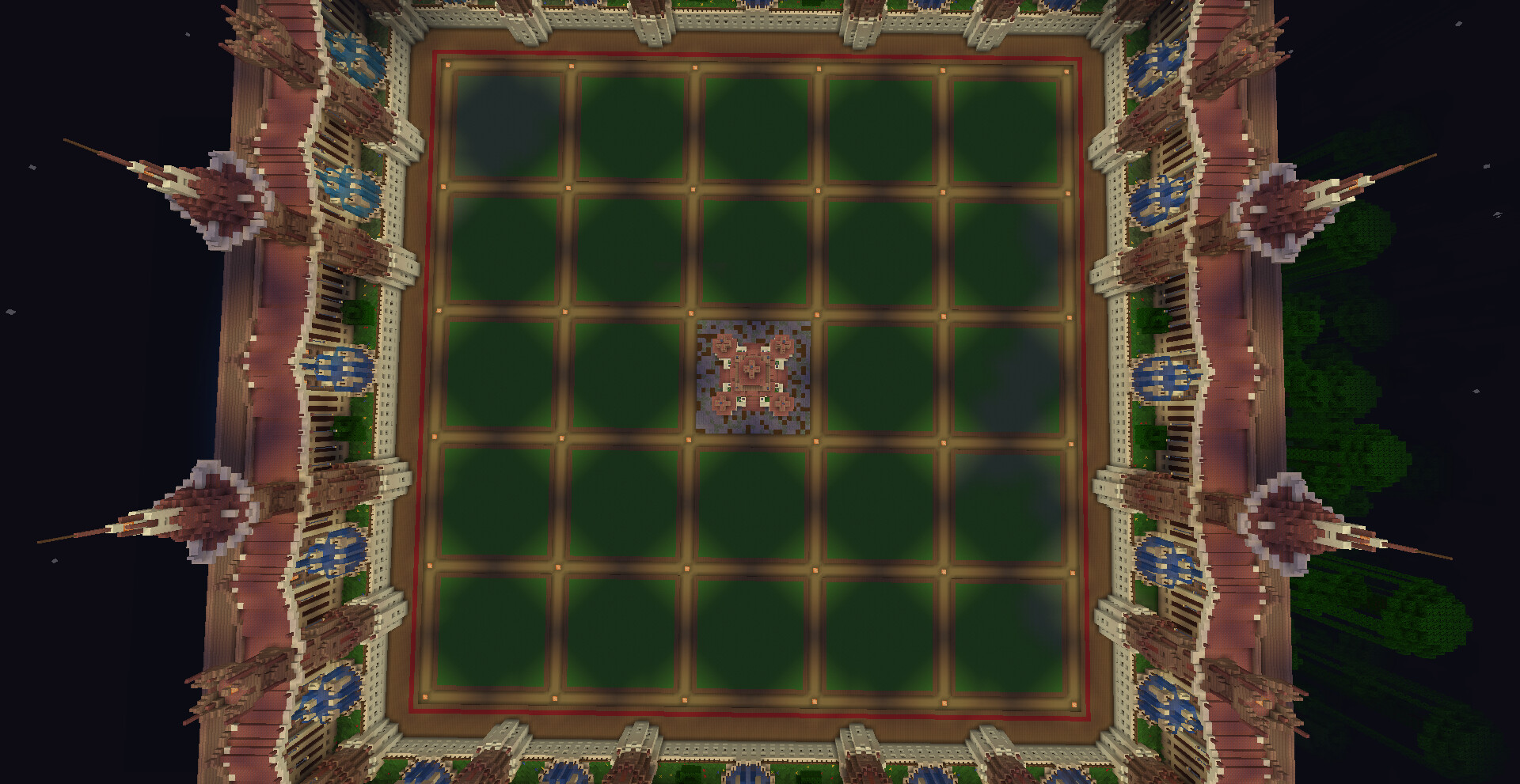 Warp/Plot for Build Event/Tournament. Minecraft Map