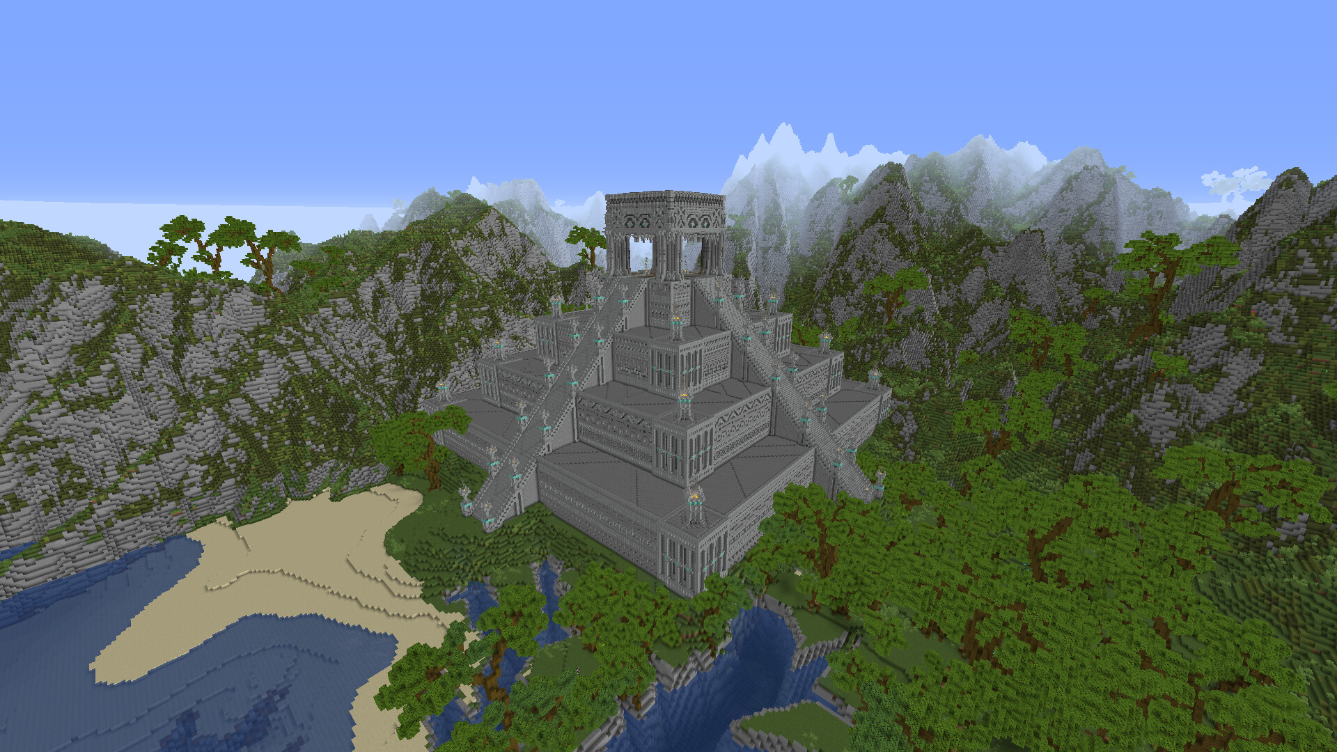 Aztek Temple Minecraft Map
