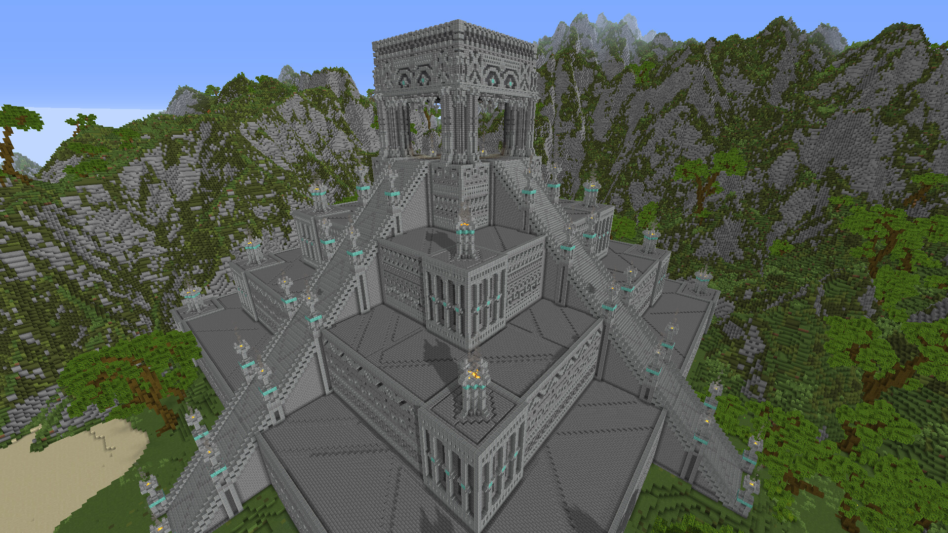 Aztek Temple Minecraft Map