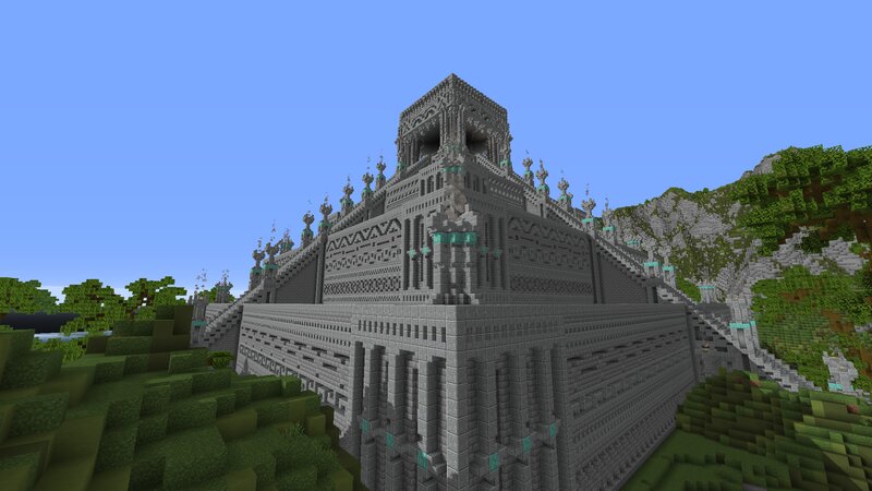 Aztek Temple Minecraft Map