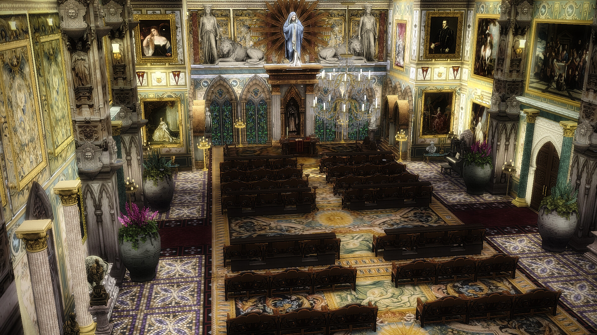 Gothic Cathedral Minecraft Map