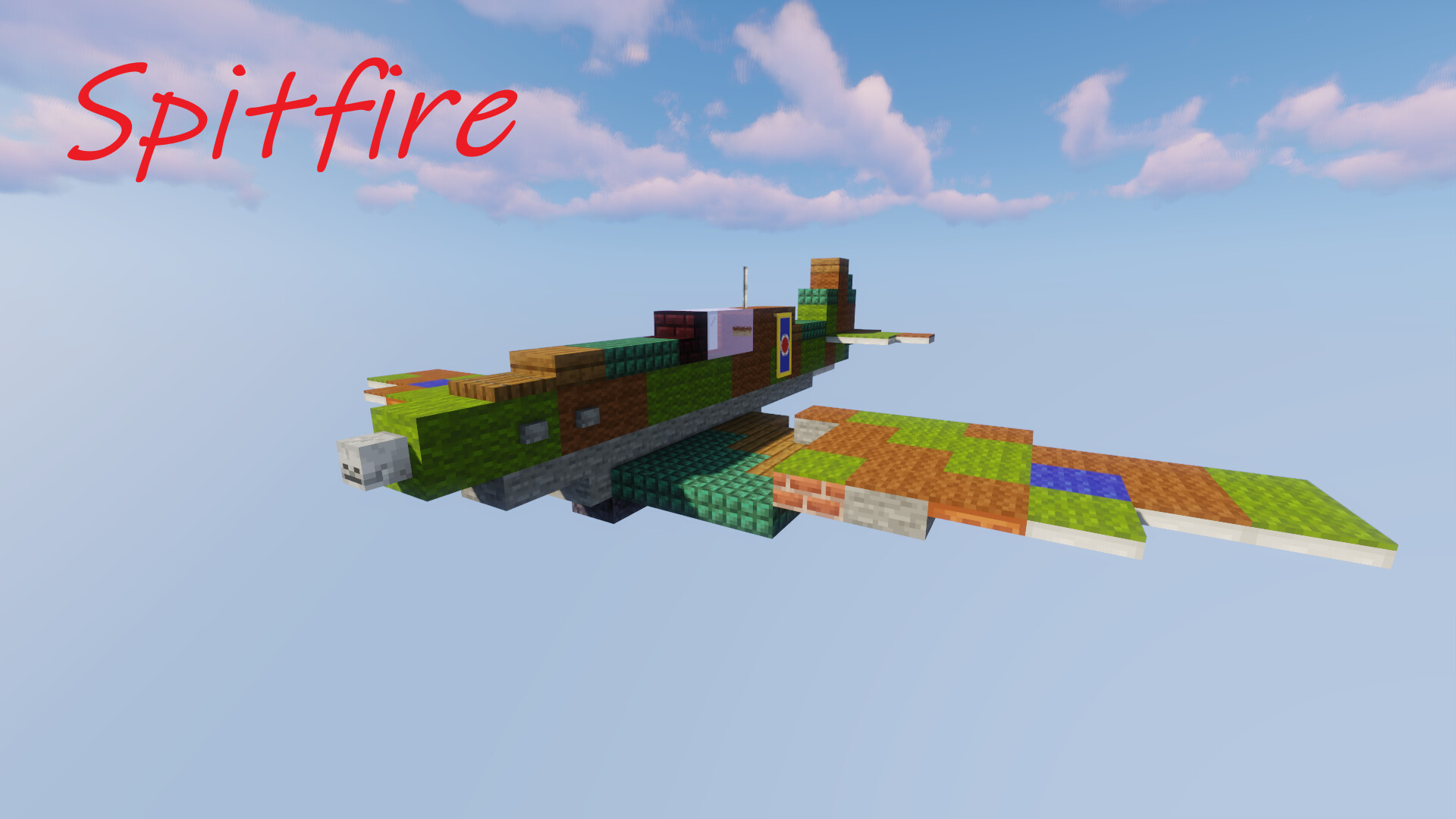 Supermarine Spitfire Mk. IIa Minecraft Map