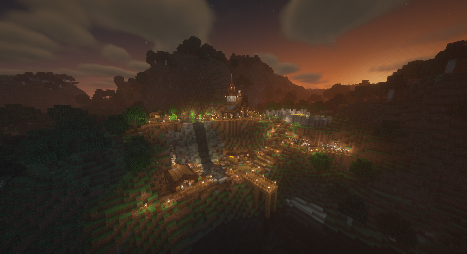 Cozy Cliffside Lodge (Download) Minecraft Map