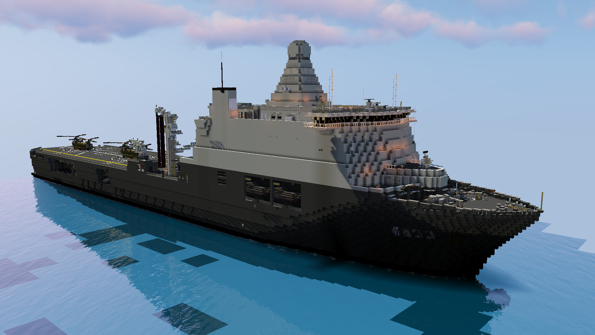 A833 Joint Logisics Suppost Ship Zr. Ms. Karel Doorman Minecraft Map