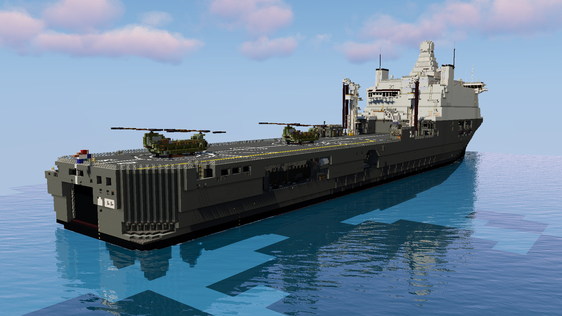 A833 Joint Logisics Suppost Ship Zr. Ms. Karel Doorman Minecraft Map
