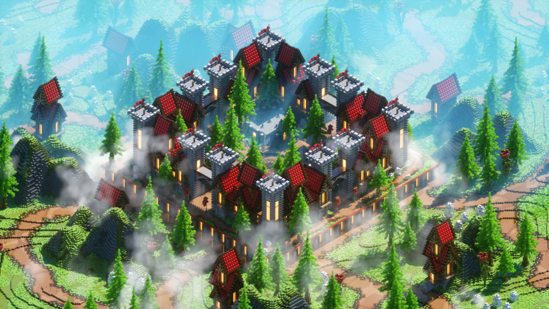 Factions spawn + warzone Minecraft Map