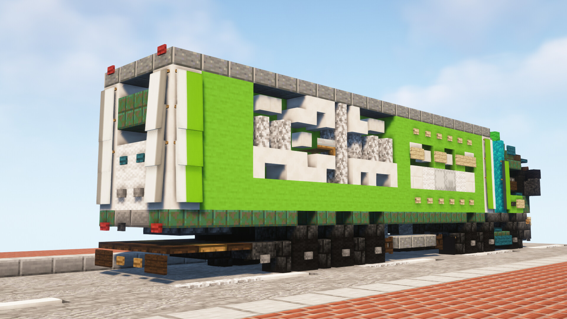 ASDA Scania G410 Minecraft Map