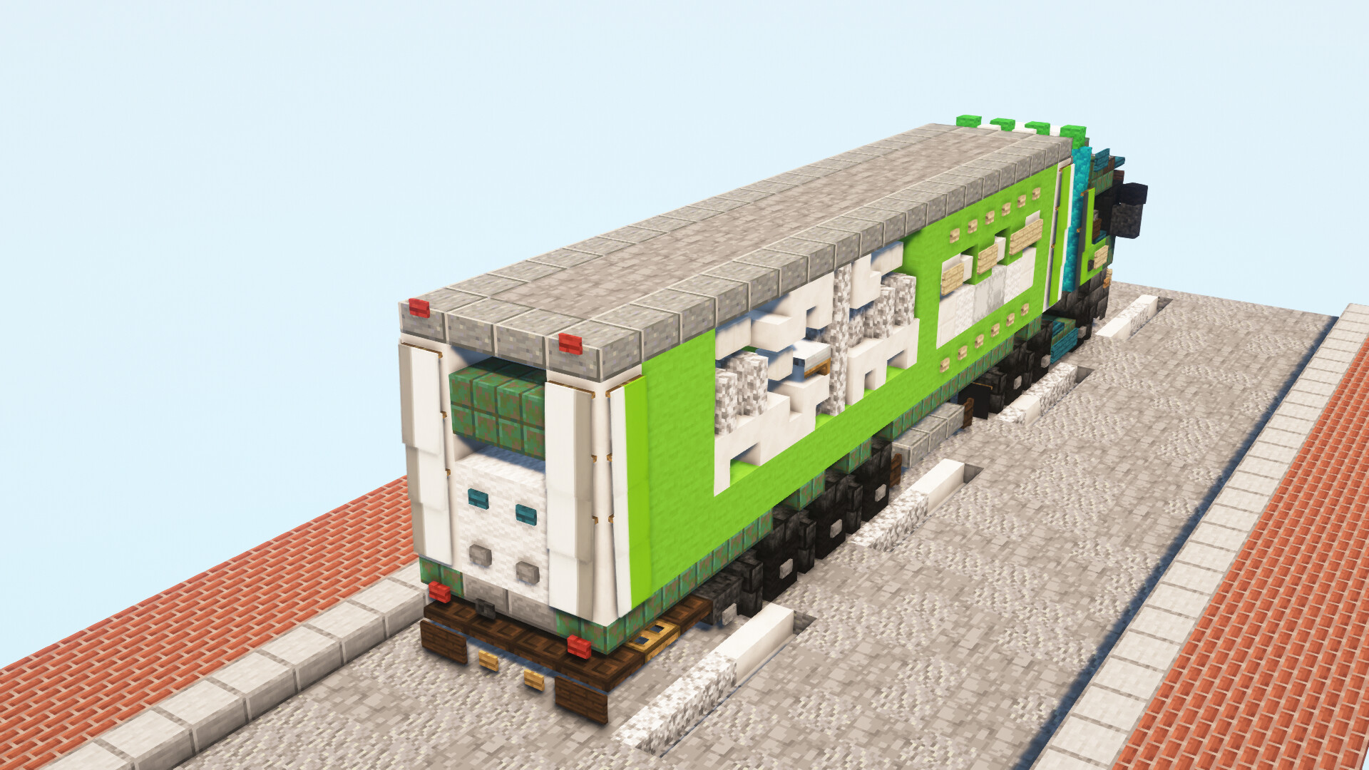 ASDA Scania G410 Minecraft Map